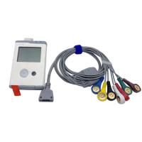 China Beneware CT 08 TPU 1.1m ECG Holter Cable Individual Pack 7 Pin Snap for sale