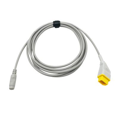 China Nihon Kohden Compatible IBP Adapter Cable To B Bruan Transducer 14 Pin for sale