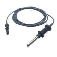 China Reusable Electrosurgical Monopolar Cable For Monopolar Forceps 0.9m Individual package for sale