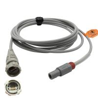 China IBP Male 5 Pin Invasive Blood Pressure Cable To Argon Transducer for sale