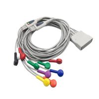 China HP 12-lead leadset Diagnostic ECG ST80i cable 989803180141 for sale