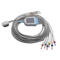 China Kenz 108 / 109 Ecg Cables And Leadwires , Ecg Patient Cable With Banana / din 3.0 for sale