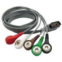 China Holter Ecg Cable HP 11pin 1.5m For M4725a Digitrak XT 989803157481 for sale