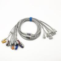 China HP TC30 ecg Cable 10 Lead Ecg Cord with snap/clip 989803151651 for sale
