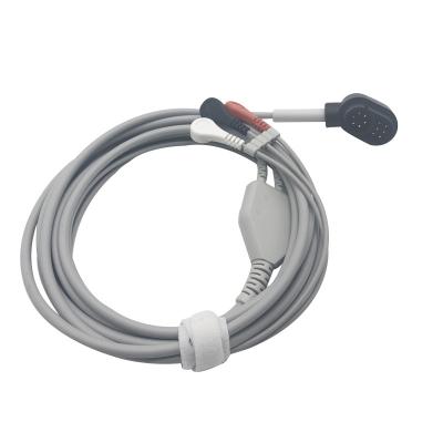 China Zoll Propaq MD X Series ECG/EKG cable For Patient Monitor 3.6m Length for sale