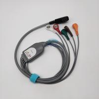 China DMS Holter ECG Patient Cable 5 / 7 / 10 Lead 19 Pin With 6 Month Warranty for sale
