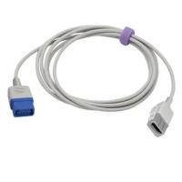 China Datex Ohmeda TS-M3 TruSat Spo2 Adapter Cable 2.4m Length DB9 Pin Female Side for sale
