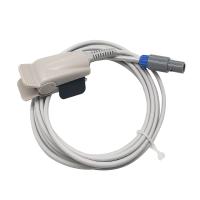 China Compatible Reusable Adult Spo2 Sensor  6 Pin Connector 40 Degree Soft Tip for sale