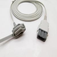China Adult Finger Clip Datex Ohmeda 9-pin TruSat TPU SpO2 Probe OXY-F4-MC for sale