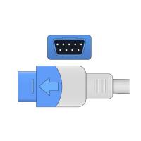 China DB9 9P Connector Spo2 Sensor Probe High Accuracy Comaptible GE Trusignal TS-F-D for sale