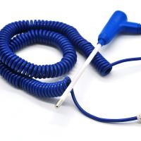 China 0.09kg Ventilator Accessories Smartemp Fast Oral Temp Probe TPU Jacket Blue for sale
