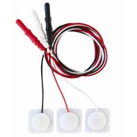 China Disposable Prewired Neonatal / Pediatric Monitoring Electordes White 30mm*50mm for sale