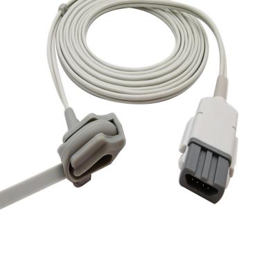 China 9 Pin Neonate wrap sensor Datex Ohmeda 9 Pin TruSat SpO2 Probe for sale