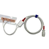 China 9Pin DSub To 25Pin Spo2 Adapter Cable 2.4m  Red 25 LNCS-10 Series for sale