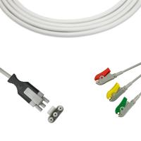 China Primedic 3 Pins ECG Patient Cable For Primedic Defibrillator XD100 Defimonitor for sale