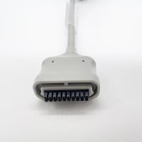 China 10 Lead 20Pin Banana 4.0 EKG Cable Compatible Edan ECG SE-1515 DX12 Holter Cable for sale