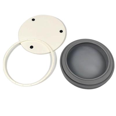 China 8 Layers Anesthesia Machine Bellows Latex Free Grey Bellow Air Bags 1600ml max for sale