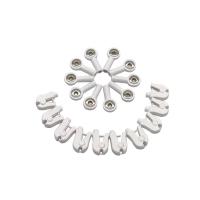 China EKG Ecg Adapter Clips , TPU 4mm Banana Plug To Grabber Ecg Banana Clips snaps for sale