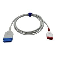 China 4085 GE RD Rainbow SET SpO2 Adapter Cable 11pin Dual Keyed GE Connector for sale
