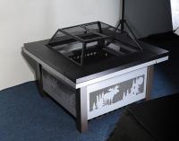 China 50000BTU Heat Unit Smoke Free Fire Pits Modern Stylish for sale