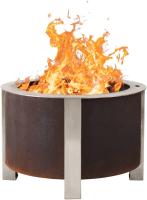 China 60cm x 35cm Smokeless Round Fire Pits For Outdoor And Gardern for sale