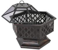 China Outdoor Portable Smokeless Fire Pit Metal Fire Pits Garden for sale