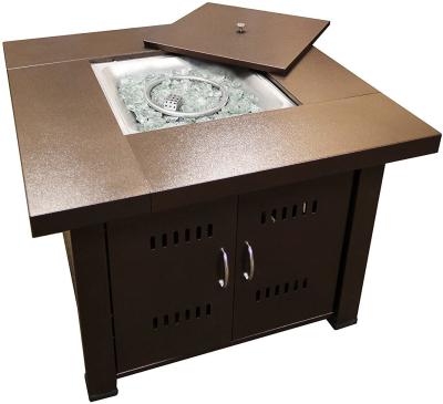 China Bronze Finish 50000 BTU Propane Gas Firepit Yard Heater GS-F-PC Propane for sale