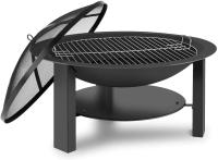 China Brazier 30'' Fireplace 24'' Grill Tray Charcoal Barbecue Pit Stainless Steel Grill for sale