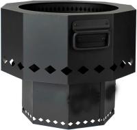China Outdoor Living PFP1513 Smoke Free Fire Pits Portable Pellet Black for sale