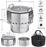 China Support Holiday Selection Steel Fire Pit Smoke Free For All Season for sale