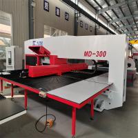 China 3 Axis CNC Sheet Metal Punching Machine Double Servo Motor Turret Punching Machine for sale