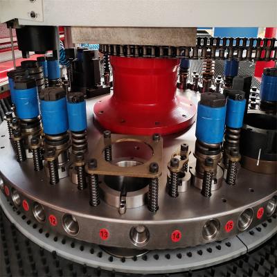China CNC Turret Punching Machine PLC CNC Sheet Metal Punching Machine for sale