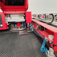 China Double Servo CNC Turret Punching Machine 2000mm*5000mm Sheet Turret Punch Press for sale
