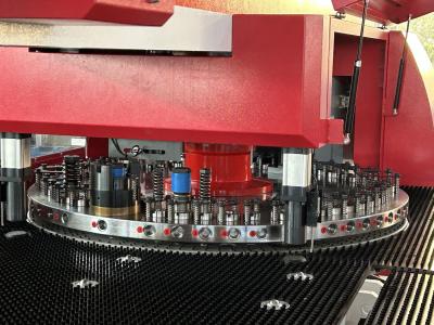 China CNC Sheet Metal Punching Machine 300KN Sheet Metal Turret Puncher for sale