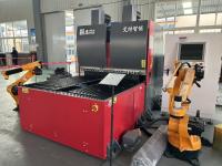 China CNC Panel Bender With Robot Arm Automation Bending Center CE for sale