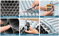 China Hot Dipped Galvanized Steel Pipe ASTM A 333 GR. 6 Schedule 40 For Building for sale