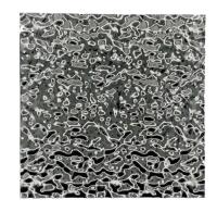 China 201 304 430 Mirror Polished Stainless Steel Sheet Water Wave 4x8 For Interior Wall Panel for sale