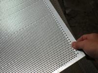 China ASTM Perforated Mesh Stainless Steel Sheets 0.5 Mm SS201 SS410 Mirror Polished for sale