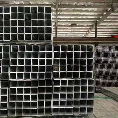 China Zinc Coated Galvanized Steel Pipe Hollow Section 40x40 Square Tube For Construction for sale