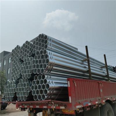 China GB Hollow Section Galvanized Steel Pipe Tube 30mm Hot Dipped Round Non Oiled for sale