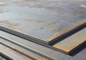 China Ss400 Black Surface Iron Ship Steel Sheet Plate for Building Material for sale