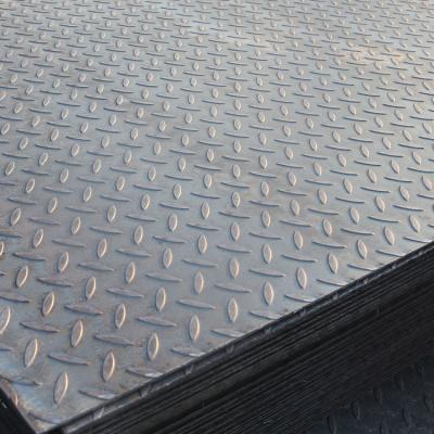 China China Q235 A36 Ss400 Diamond Chequered Ms Steel Sheet for Decoration for sale