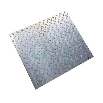 China Ss400 Ms Checkered Floor 2.5mm Thick Chequered Steel Plate for Anti-slip for sale