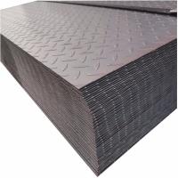 China 10mm 16mm St37 Q235b Hr Checkered Iron Sheet Patterned Plate for sale
