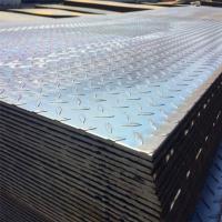 China 10mm 16mm St37 Q235b Hr Checkered Iron Sheet Patterned Plate for sale