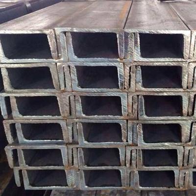 China 2mm Thickness Cold Rolled SS400 Grade Carbon Lightweight Steel C Channel for sale