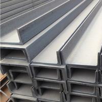 China SS400 ASTM A36 EN 10025 S275JR Customized Carbon Steel U Channel for sale