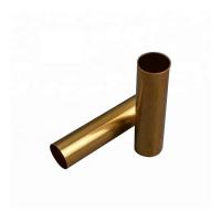 China Powder Coating Hollow Brass Tube Large Diameter For Heat Meter for sale