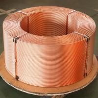 China C11000 Polished Copper Wire Rod Coil 4mm Small Diameter for sale
