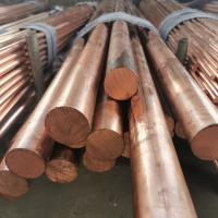 China Customized Beryllium Copper Bar Rod C1100 Rod With High Hardness for sale